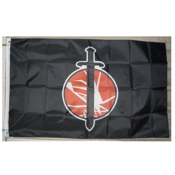 Wall Decor | Mars Mars Gi Joe Adventure Team 3x5 Black Horizontal Flag ...
